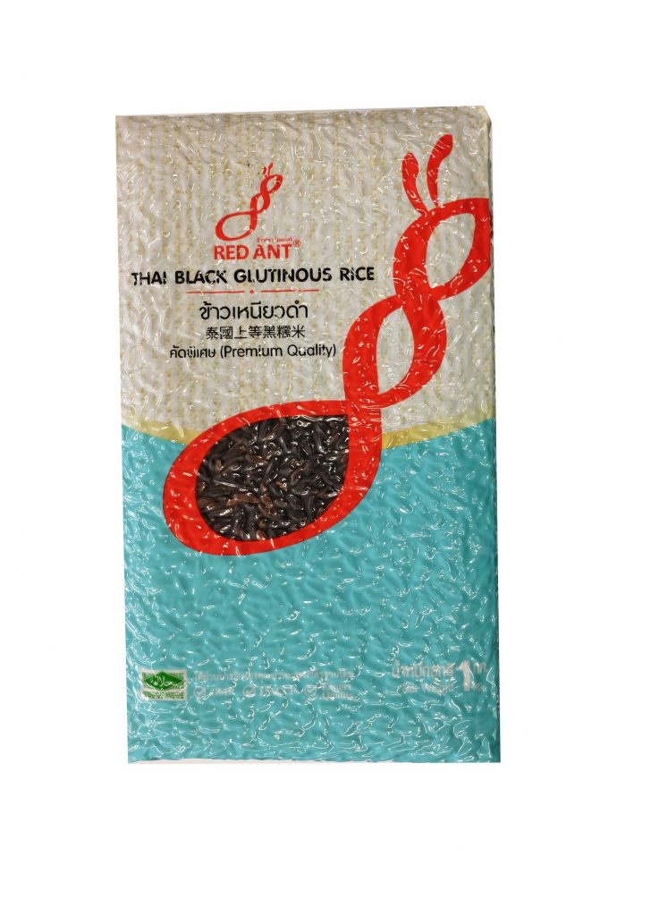 (THAILAND) RED ANT – Thai Black Glutinous Rice 1kg - Asia Grocery Town