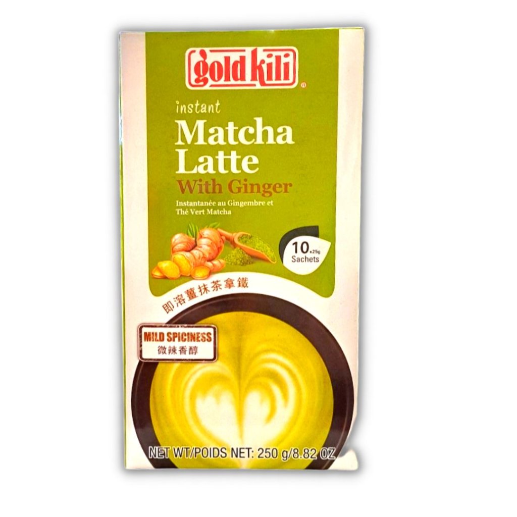 (SINGAPORE) GOLD KILI -Instant Matcha Latte with Ginger 250G ( 10x25g ...