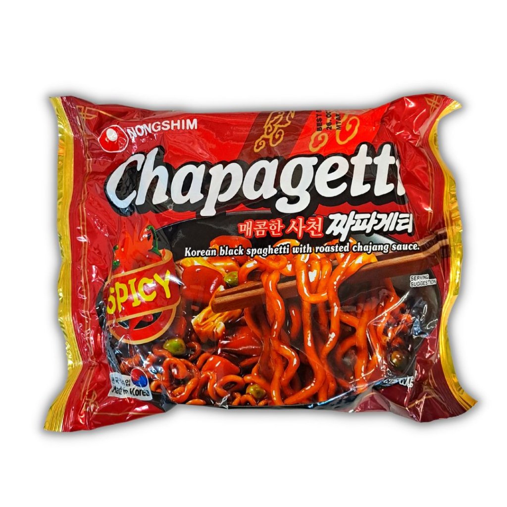 (KOREA) NONGSHIM – Chapagetti (Spicy) 137G - Asia Grocery Town