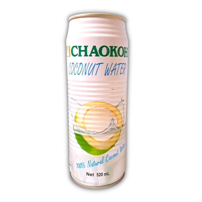 (THAILAND) CHAOKOH – Coconut Water 520ml - Asia Grocery Town