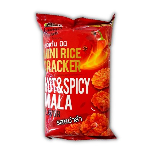 (THAILAND) YOUNGER FARM – Mini Rice Crackers Hot & Spicy Mala Flavour ...